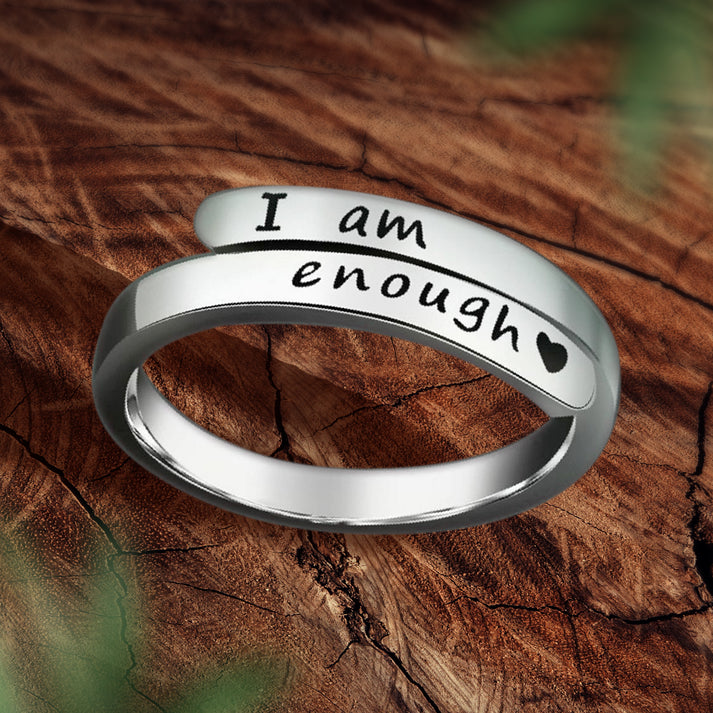 I Am Enough Ring – Awareness Outlet